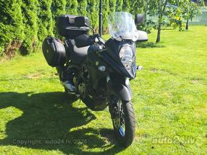 Blue Suzuki V-Strom 650 2023 in Tallinn, with an engine capacity of 0.65 L and mileage of 4 thousand km for 7900 €, photo 9 on AUTOMOTO.COM.LV