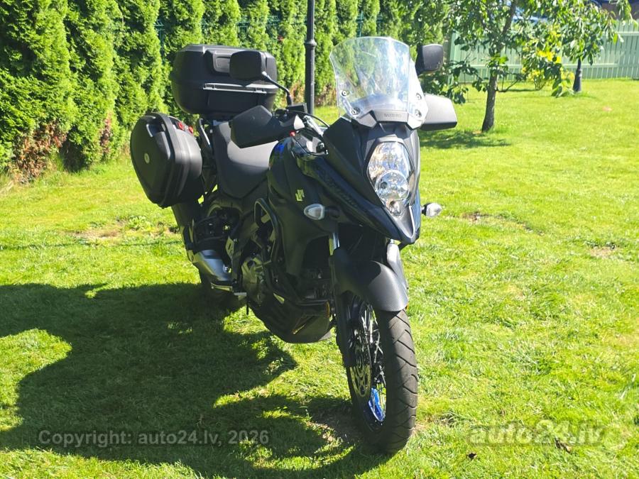 Blue Suzuki V-Strom 650 2023 in Tallinn, with an engine capacity of 0.65 L and mileage of 4 thousand km for 7900 €, photo 9 on AUTOMOTO.COM.LV