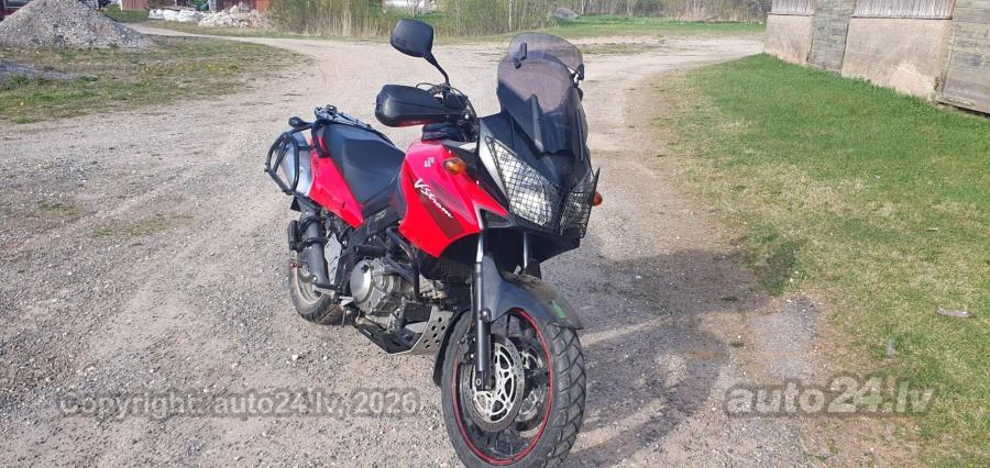 Red Suzuki V-Strom 650 2007 in Tallinn, with an engine capacity of 0.65 L and mileage of 26 thousand km for 3500 €, photo 6 on AUTOMOTO.COM.LV