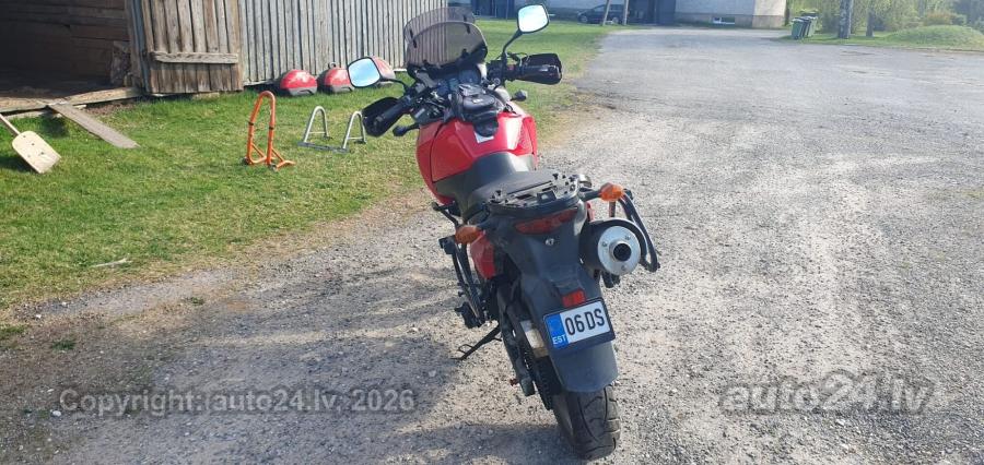 Red Suzuki V-Strom 650 2007 in Tallinn, with an engine capacity of 0.65 L and mileage of 26 thousand km for 3500 €, photo 7 on AUTOMOTO.COM.LV