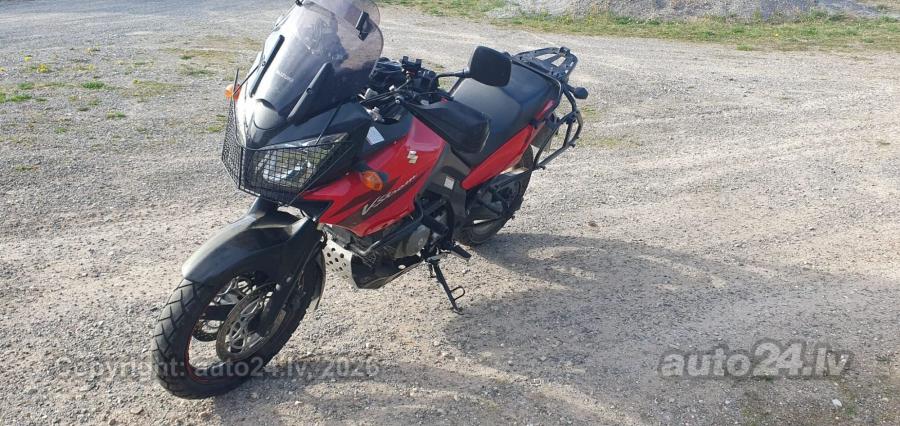 Red Suzuki V-Strom 650 2007 in Tallinn, with an engine capacity of 0.65 L and mileage of 26 thousand km for 3500 €, photo 8 on AUTOMOTO.COM.LV