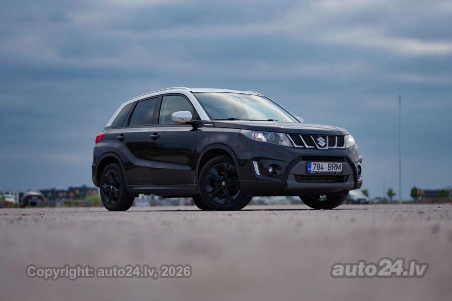 Melns Suzuki Vitara 2016 Tartu, ar dzinēja tilpumu 1.40 L un nobraukumu 235 tūkst. km par 12500 €, foto 4 vietnē AUTOMOTO.COM.LV