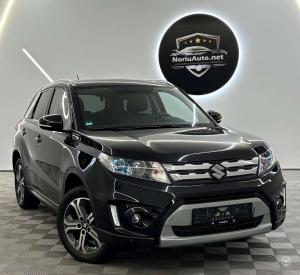 Melns Suzuki Vitara 2017 Marijampole, ar dzinēja tilpumu 1.60 L un nobraukumu 171 tūkst. km par 10250 €, foto  vietnē AUTOMOTO.COM.LV