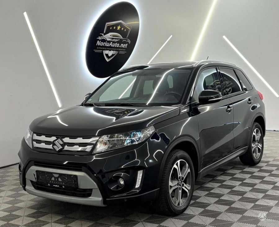 Black Suzuki Vitara 2017 in Marijampole, with an engine capacity of 1.60 L and mileage of 171 thousand km for 10250 €, photo 27 on AUTOMOTO.COM.LV