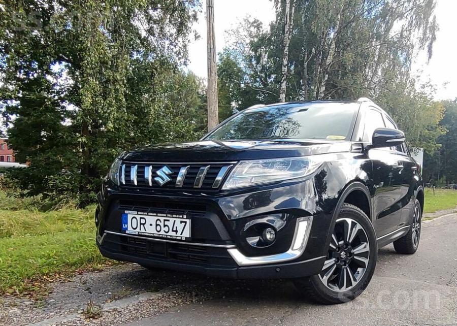 Melns Suzuki Vitara 2022 Rīga, ar dzinēja tilpumu 1.40 L un nobraukumu 181 tūkst. km par 14000 €, foto 1 vietnē AUTOMOTO.COM.LV