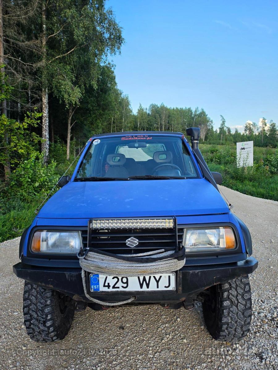 Zils Suzuki Vitara 1991 Tallina, ar dzinēja tilpumu 1.60 L un nobraukumu 0 tūkst. km par 5790 €, foto 6 vietnē AUTOMOTO.COM.LV