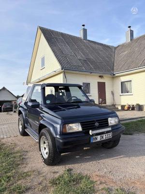 Zils Suzuki Vitara 1995 Viļņa, ar dzinēja tilpumu 1.60 L un nobraukumu 292 tūkst. km par 4999 €, foto 6 vietnē AUTOMOTO.COM.LV
