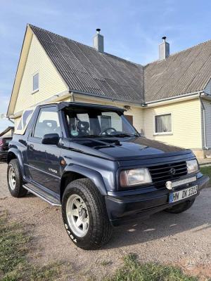 Zils Suzuki Vitara 1995 Viļņa, ar dzinēja tilpumu 1.60 L un nobraukumu 292 tūkst. km par 4999 €, foto 8 vietnē AUTOMOTO.COM.LV
