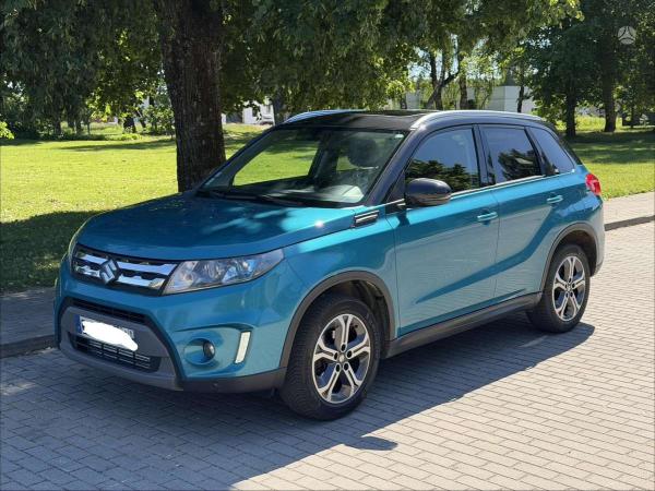 Blue Suzuki Vitara 2016 in Taurage, with an engine capacity of 1.60 L and mileage of 317 thousand km for 6500 €, photo 1 on AUTOMOTO.COM.LV