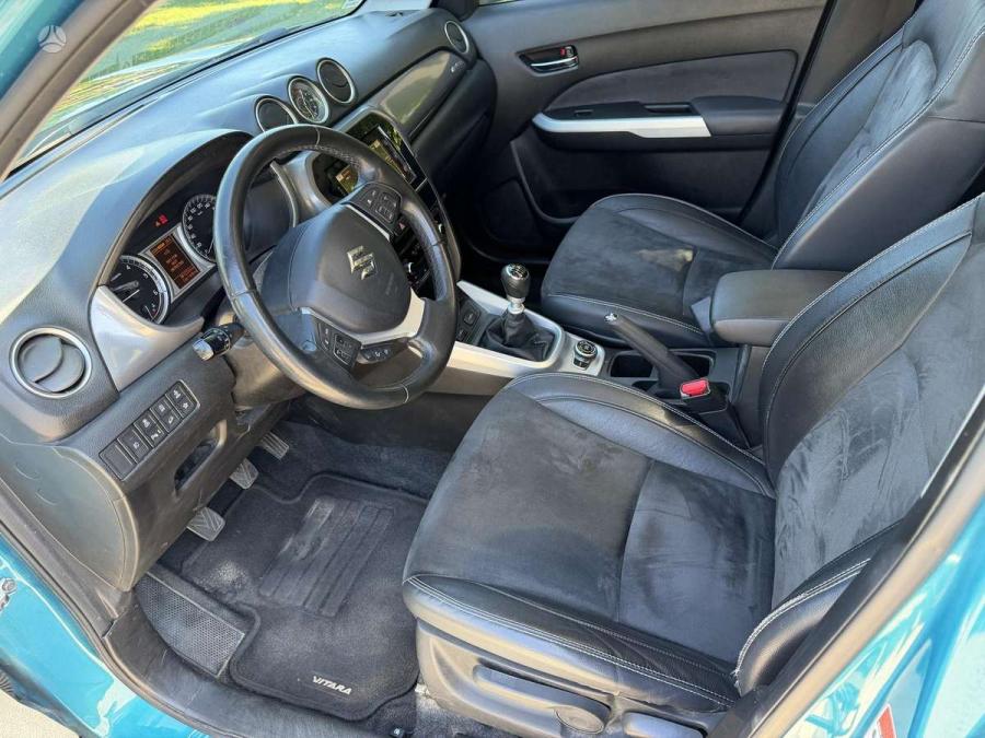 Zils Suzuki Vitara 2016 Tauragė, ar dzinēja tilpumu 1.60 L un nobraukumu 317 tūkst. km par 6500 €, foto 7 vietnē AUTOMOTO.COM.LV
