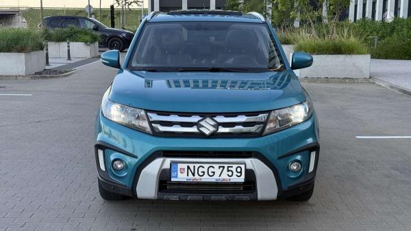 Blue Suzuki Vitara 2017 in Vilnius, with an engine capacity of 1.60 L and mileage of 274 thousand km for 8800 €, photo 1 on AUTOMOTO.COM.LV