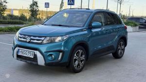 Blue Suzuki Vitara 2017 in Vilnius, with an engine capacity of 1.60 L and mileage of 274 thousand km for 8800 €, photo 3 on AUTOMOTO.COM.LV