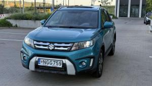 Blue Suzuki Vitara 2017 in Vilnius, with an engine capacity of 1.60 L and mileage of 274 thousand km for 8800 €, photo 4 on AUTOMOTO.COM.LV