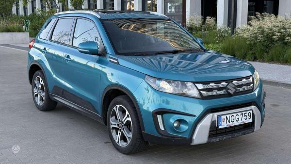 Blue Suzuki Vitara 2017 in Vilnius, with an engine capacity of 1.60 L and mileage of 274 thousand km for 8800 €, photo 4 on AUTOMOTO.COM.LV