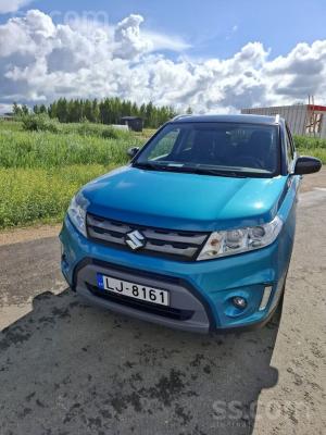 Blue Suzuki Vitara 2018 in Riga, with an engine capacity of 1.60 L and mileage of 29 thousand km for 13300 €, photo  on AUTOMOTO.COM.LV