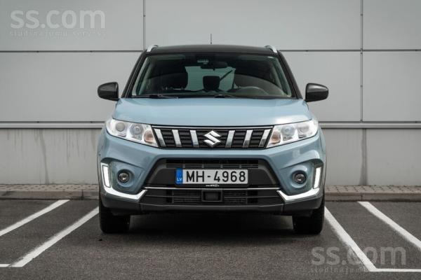 Blue Suzuki Vitara 2019 in Riga, with an engine capacity of 1.40 L and mileage of 149 thousand km for 13990 €, photo 2 on AUTOMOTO.COM.LV