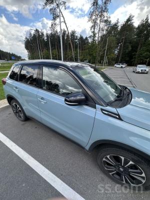 Blue Suzuki Vitara 2019 in Riga, with an engine capacity of 1.40 L and mileage of 77 thousand km for 15350 €, photo 3 on AUTOMOTO.COM.LV