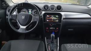 Blue Suzuki Vitara 2021 in Riga, with an engine capacity of 1.40 L and mileage of 68 thousand km for 15800 €, photo 6 on AUTOMOTO.COM.LV