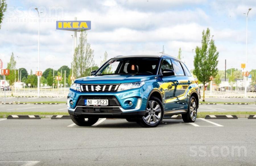 Синий Сузуки Витара 2022 в Рига, объемом двигателя 1.40 л и пробегом 32 тыс. км за 16490 €, фото 5 на AUTOMOTO.COM.LV