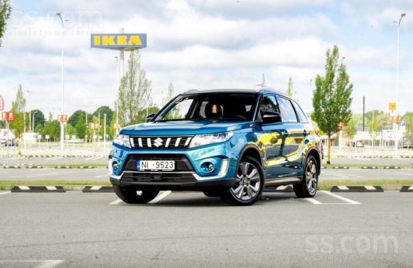Синий Сузуки Витара 2022 в Рига, объемом двигателя 1.40 л и пробегом 32 тыс. км за 15190 €, фото 4 на AUTOMOTO.COM.LV