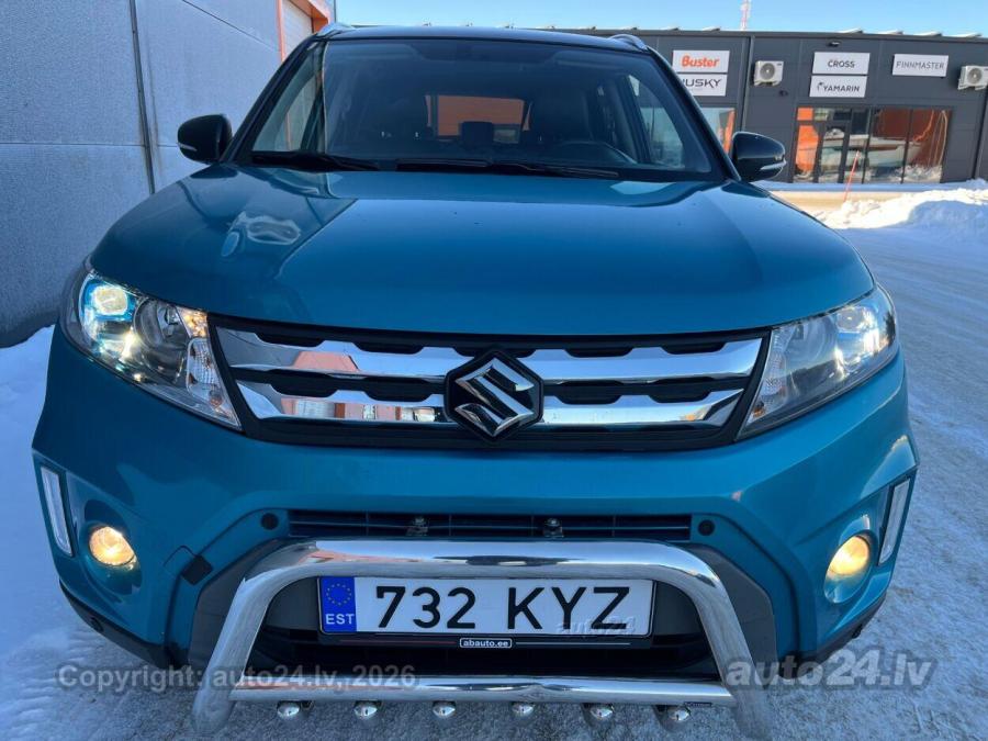 Blue Suzuki Vitara 2015 in Kuressaare, with an engine capacity of 1.60 L and mileage of 157 thousand km for 9990 €, photo 2 on AUTOMOTO.COM.LV