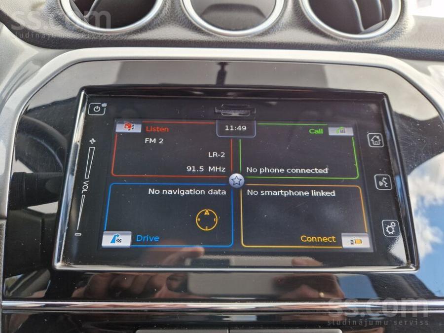 Suzuki Vitara 2016 in Riga, with an engine capacity of 1.60 L and mileage of 155 thousand km for 8500 €, photo 13 on AUTOMOTO.COM.LV