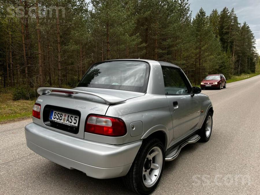 Grey Suzuki Vitara 1999 in Valmiera, with an engine capacity of 1.60 L and mileage of 227 thousand km for 9990 €, photo 5 on AUTOMOTO.COM.LV