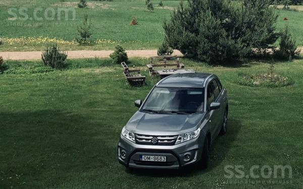 Grey Suzuki Vitara 2016 in Liepaja, with an engine capacity of 1.60 L and mileage of 172 thousand km for 11200 €, photo 1 on AUTOMOTO.COM.LV