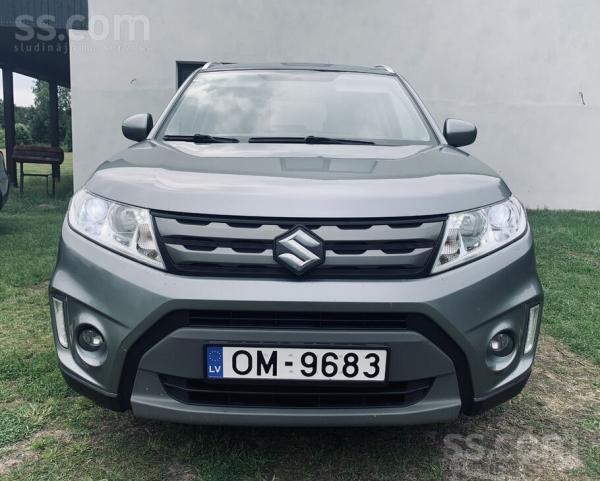 Grey Suzuki Vitara 2016 in Liepaja, with an engine capacity of 1.60 L and mileage of 172 thousand km for 11200 €, photo 2 on AUTOMOTO.COM.LV
