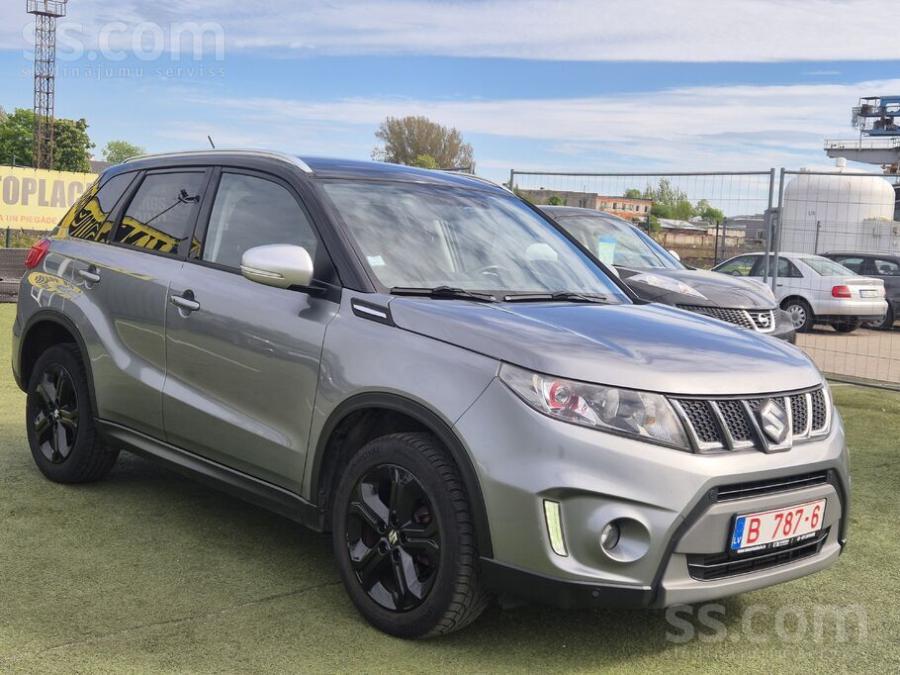 Pelēks Suzuki Vitara 2017 Liepāja, ar dzinēja tilpumu 1.40 L un nobraukumu 182 tūkst. km par 9900 €, foto 4 vietnē AUTOMOTO.COM.LV