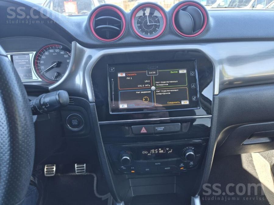 Pelēks Suzuki Vitara 2017 Liepāja, ar dzinēja tilpumu 1.40 L un nobraukumu 182 tūkst. km par 9900 €, foto 14 vietnē AUTOMOTO.COM.LV
