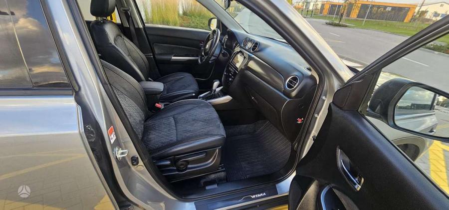 Pelēks Suzuki Vitara 2018 Klaipėda, ar dzinēja tilpumu 1.40 L un nobraukumu 229 tūkst. km par 11500 €, foto 13 vietnē AUTOMOTO.COM.LV