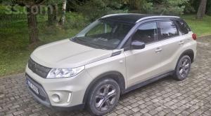 Pelēks Suzuki Vitara 2018 Jelgava, ar dzinēja tilpumu 1.60 L un nobraukumu 92 tūkst. km par 14300 €, foto  vietnē AUTOMOTO.COM.LV