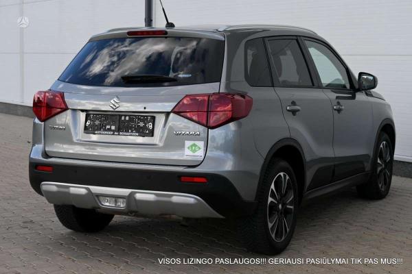 Suzuki Vitara 2018 in Kretinga on AUTOMOTO.COM.LV Grey Suzuki Vitara 2018 in Kretinga, with an engine capacity of 1.37 L and mileage of 238 thousand km for 11199 β¬, photo 10 on AUTOMOTO.COM.LV