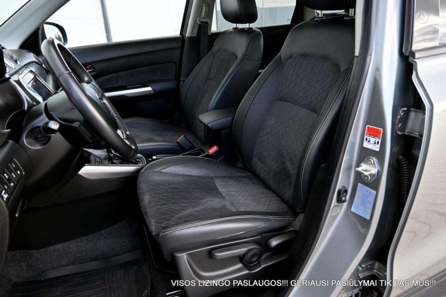 Pelēks Suzuki Vitara 2018 Kretinga, ar dzinēja tilpumu 1.37 L un nobraukumu 238 tūkst. km par 11199 €, foto 23 vietnē AUTOMOTO.COM.LV