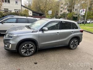 Grey Suzuki Vitara 2021 in Riga, with an engine capacity of 1.40 L and mileage of 15 thousand km for 16000 €, photo  on AUTOMOTO.COM.LV