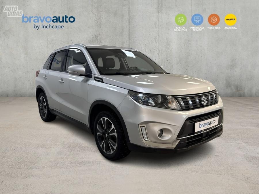 Grey Suzuki Vitara 2021 in Vilnius, with an engine capacity of 1.40 L and mileage of 106 thousand km for 17991 €, photo 6 on AUTOMOTO.COM.LV