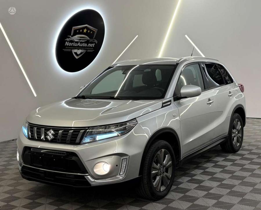 Grey Suzuki Vitara 2021 in Marijampole, with an engine capacity of 1.37 L and mileage of 163 thousand km for 13850 €, photo 7 on AUTOMOTO.COM.LV