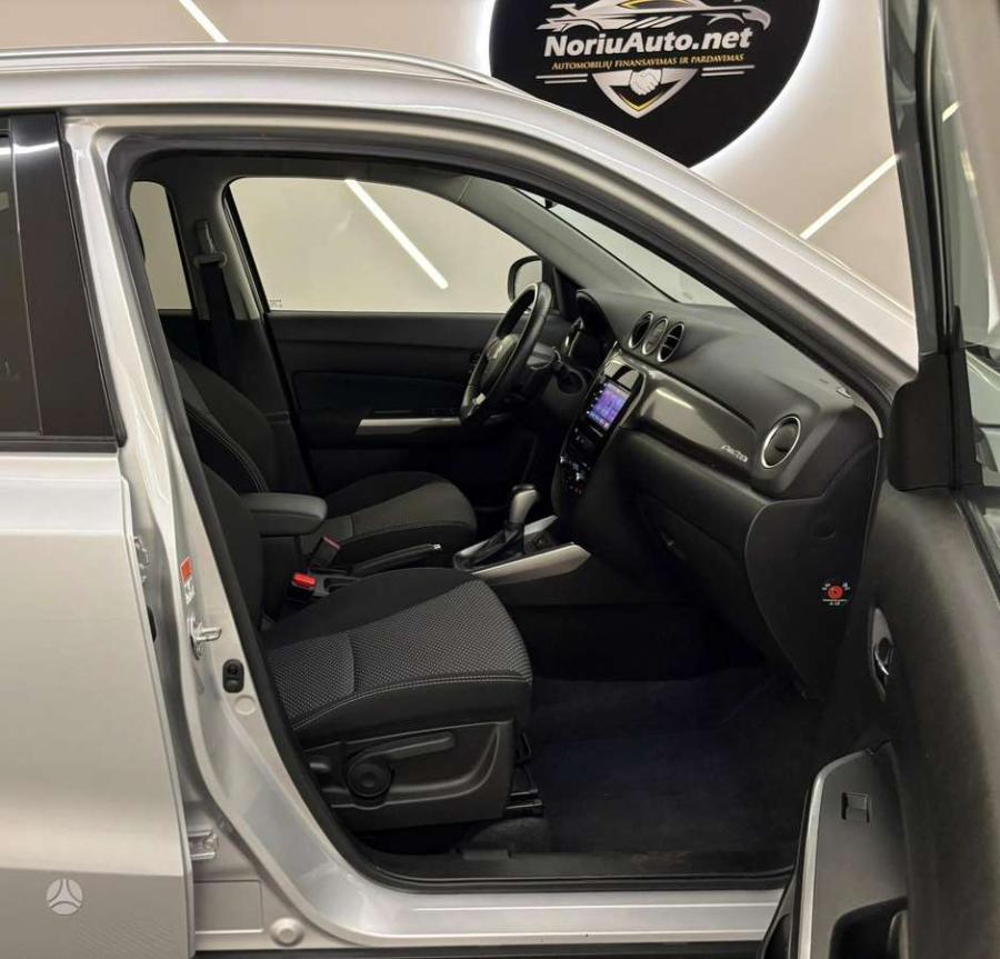 Grey Suzuki Vitara 2021 in Marijampole, with an engine capacity of 1.37 L and mileage of 163 thousand km for 13850 €, photo 15 on AUTOMOTO.COM.LV