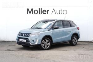 Pelēks Suzuki Vitara 2021 Rīga, ar dzinēja tilpumu 1.40 L un nobraukumu 77 tūkst. km par 14850 €, foto  vietnē AUTOMOTO.COM.LV
