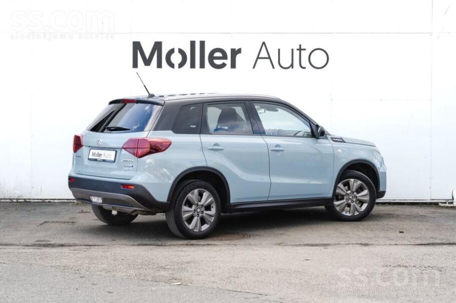Pelēks Suzuki Vitara 2021 Rīga, ar dzinēja tilpumu 1.40 L un nobraukumu 77 tūkst. km par 14850 €, foto 5 vietnē AUTOMOTO.COM.LV
