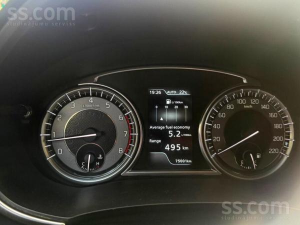 Grey Suzuki Vitara 2022 in Riga, with an engine capacity of 1.40 L and mileage of 75 thousand km for 16690 €, photo 9 on AUTOMOTO.COM.LV