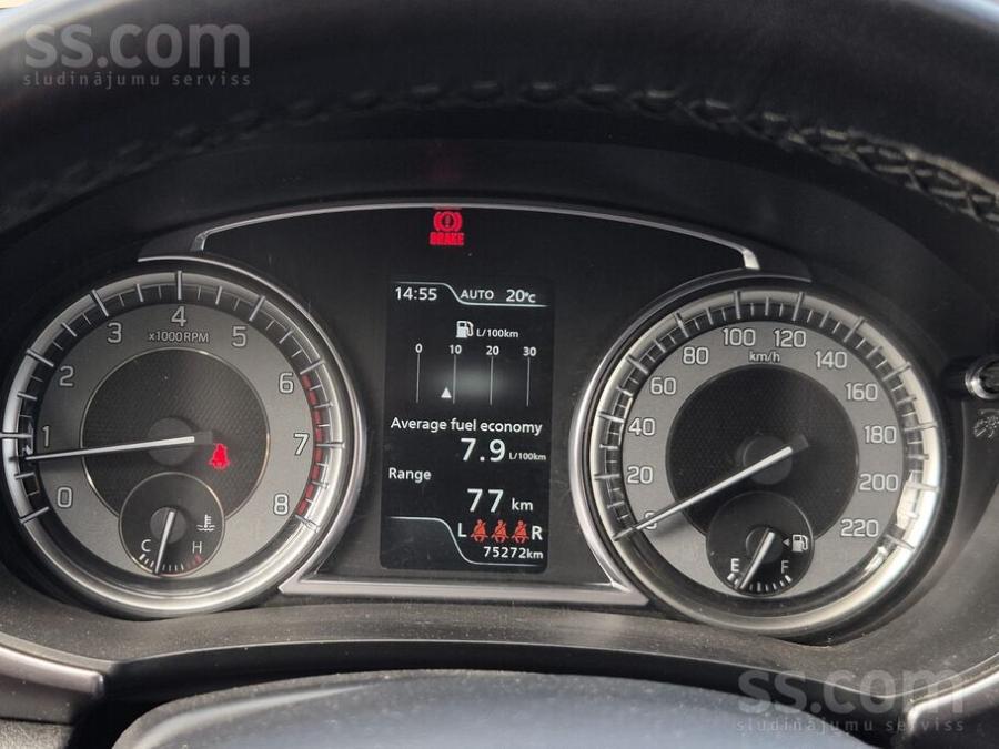 Grey Suzuki Vitara 2022 in Riga, with an engine capacity of 1.40 L and mileage of 75 thousand km for 16190 €, photo 17 on AUTOMOTO.COM.LV