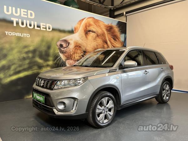 Grey Suzuki Vitara 2021 in Tallinn, with an engine capacity of 1.40 L and mileage of 68 thousand km for 16900 €, photo 1 on AUTOMOTO.COM.LV