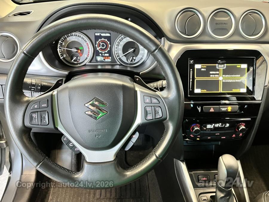 Grey Suzuki Vitara 2021 in Tallinn, with an engine capacity of 1.40 L and mileage of 68 thousand km for 16900 €, photo 12 on AUTOMOTO.COM.LV