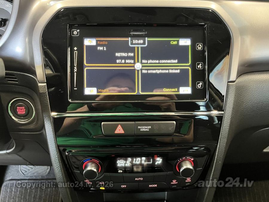 Grey Suzuki Vitara 2021 in Tallinn, with an engine capacity of 1.40 L and mileage of 68 thousand km for 16900 €, photo 16 on AUTOMOTO.COM.LV