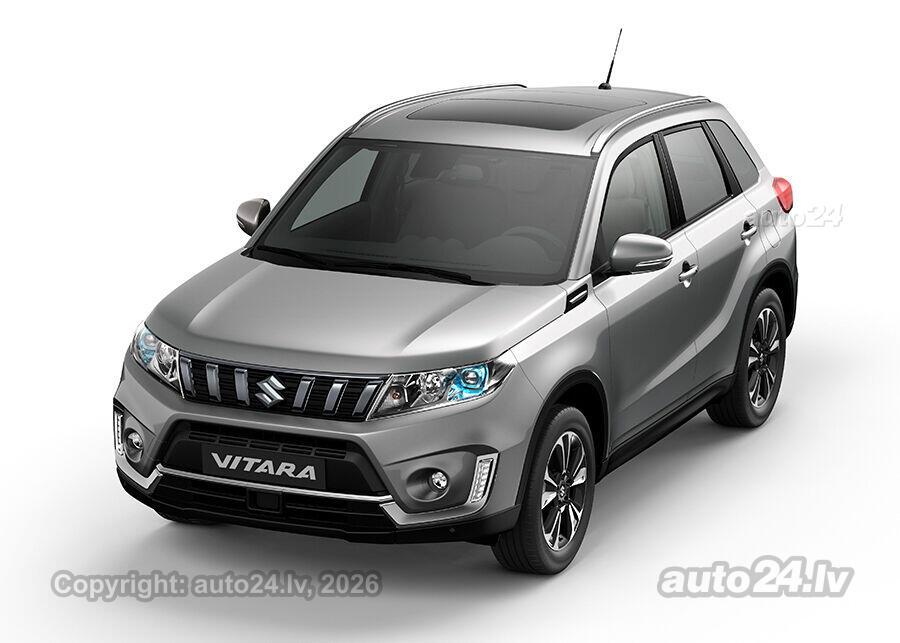 Pelēks Suzuki Vitara 2025 Pērnava, ar dzinēja tilpumu 1.50 L un nobraukumu 57 tūkst. km par 27173 €, foto 1 vietnē AUTOMOTO.COM.LV