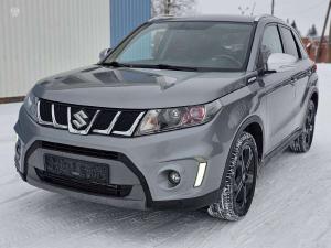Grey Suzuki Vitara 2018 in Rokiskis, with an engine capacity of 1.37 L and mileage of 255 thousand km for 6850 €, photo  on AUTOMOTO.COM.LV