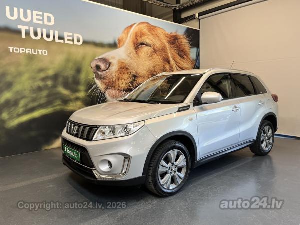 Grey Suzuki Vitara 2019 in Tallinn, with an engine capacity of 1.40 L and mileage of 56 thousand km for 13900 €, photo 1 on AUTOMOTO.COM.LV