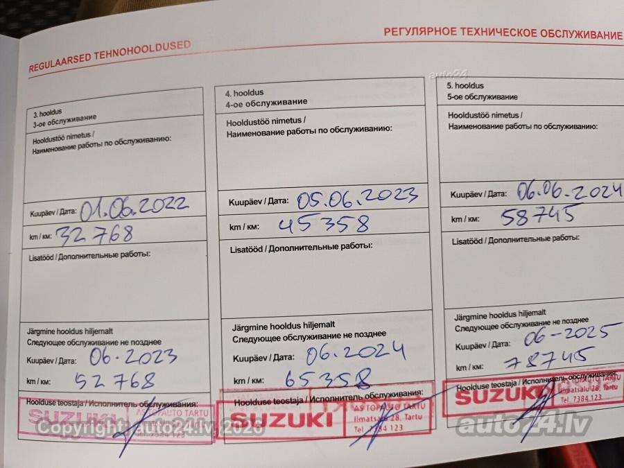 Grey Suzuki Vitara 2019 in Tallinn, with an engine capacity of 1.40 L and mileage of 87 thousand km for 13600 €, photo 14 on AUTOMOTO.COM.LV